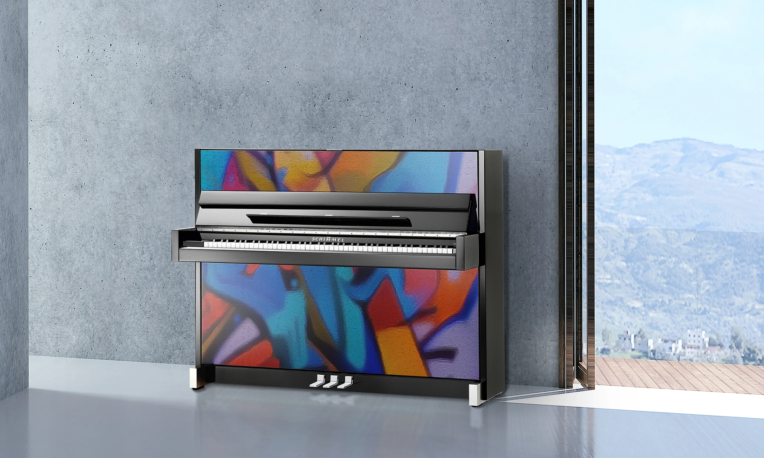 Customized Art - Schimmel Piano
